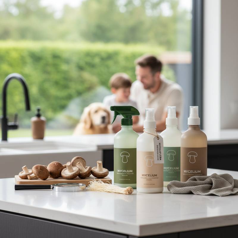 Mushroom Cleaners vs Bleach: Safe, Eco-Friendly Cleaning Solutions ...